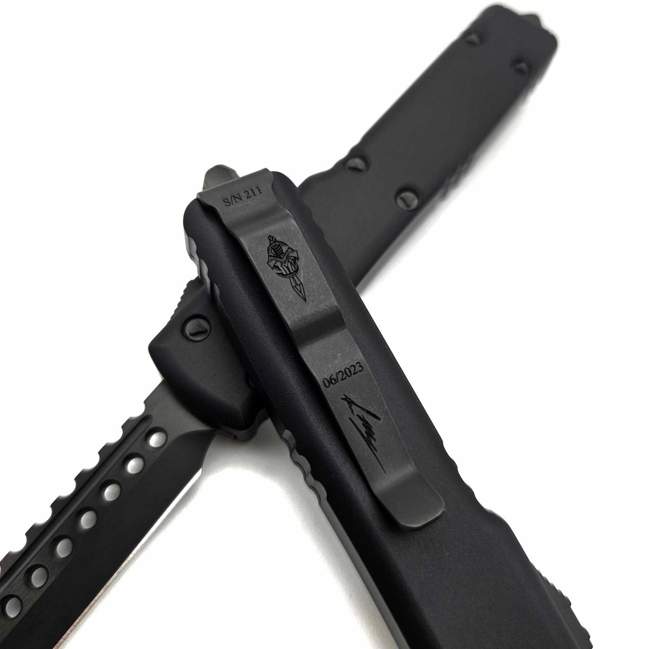 Microtech Utx 70 419w 1dlctsh Dlc Warhound Shadow