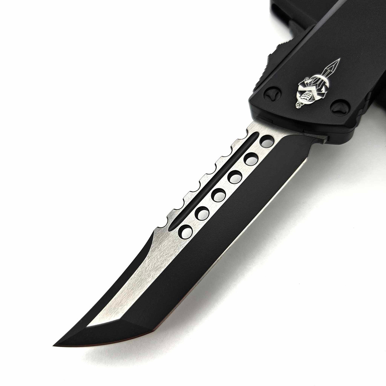 Microtech Combat Troodon Smooth Body 219S-1TS Tactical Hellhound Black ...