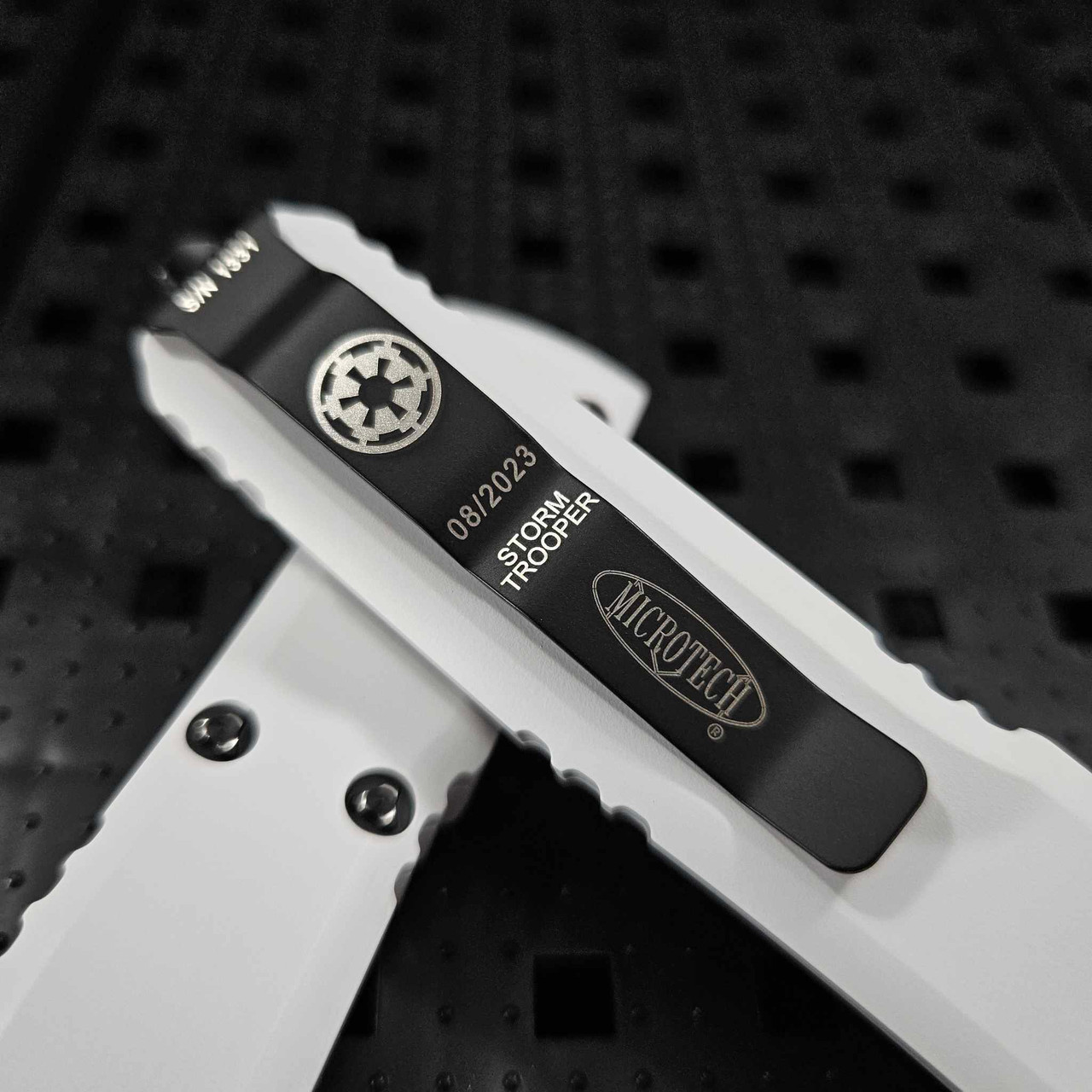 Microtech Ultratech 122 2std Star Wars Storm Trooper Double Edge