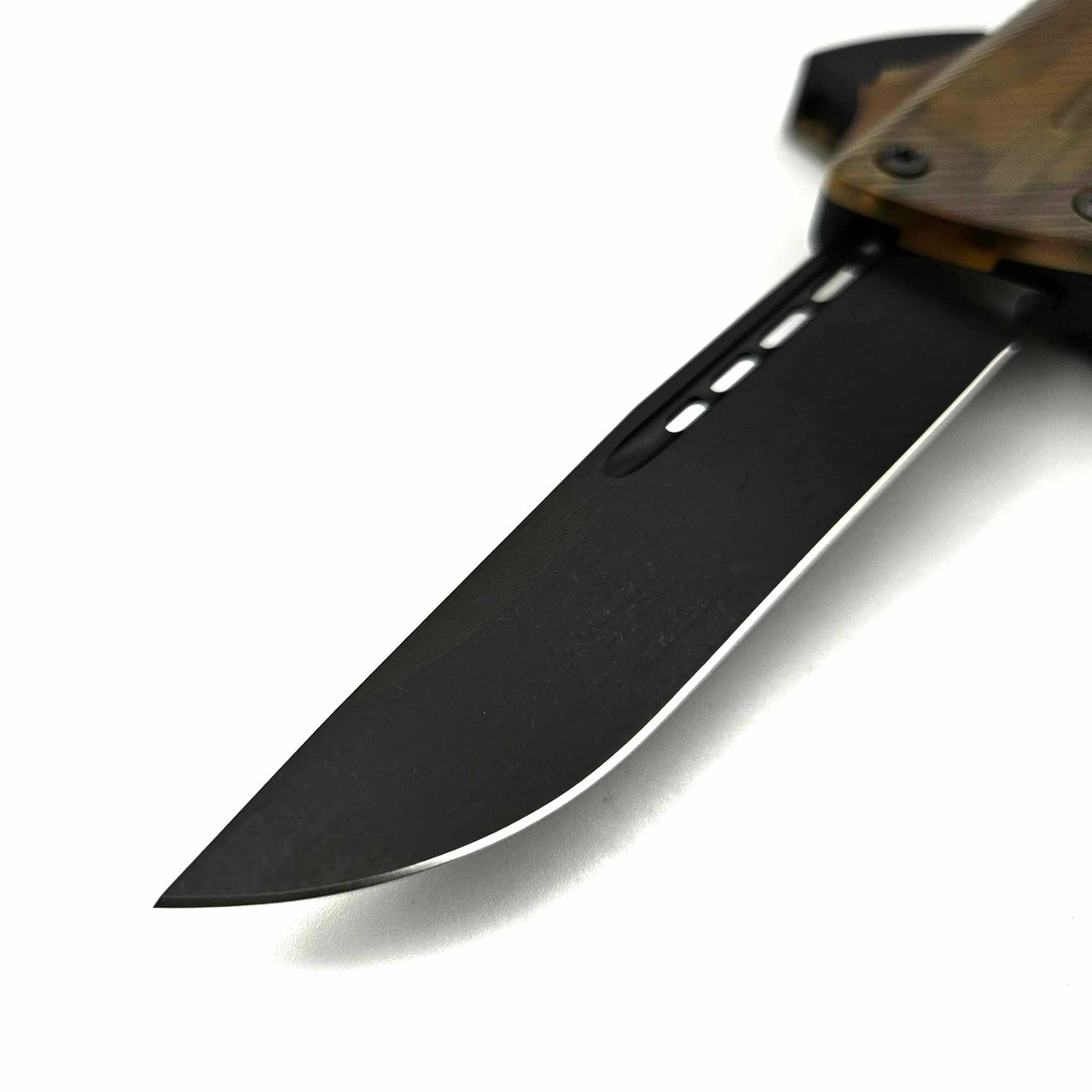 Microtech Combat Troodon 143 1dlctuls Ultem Top Single Edge Dlc