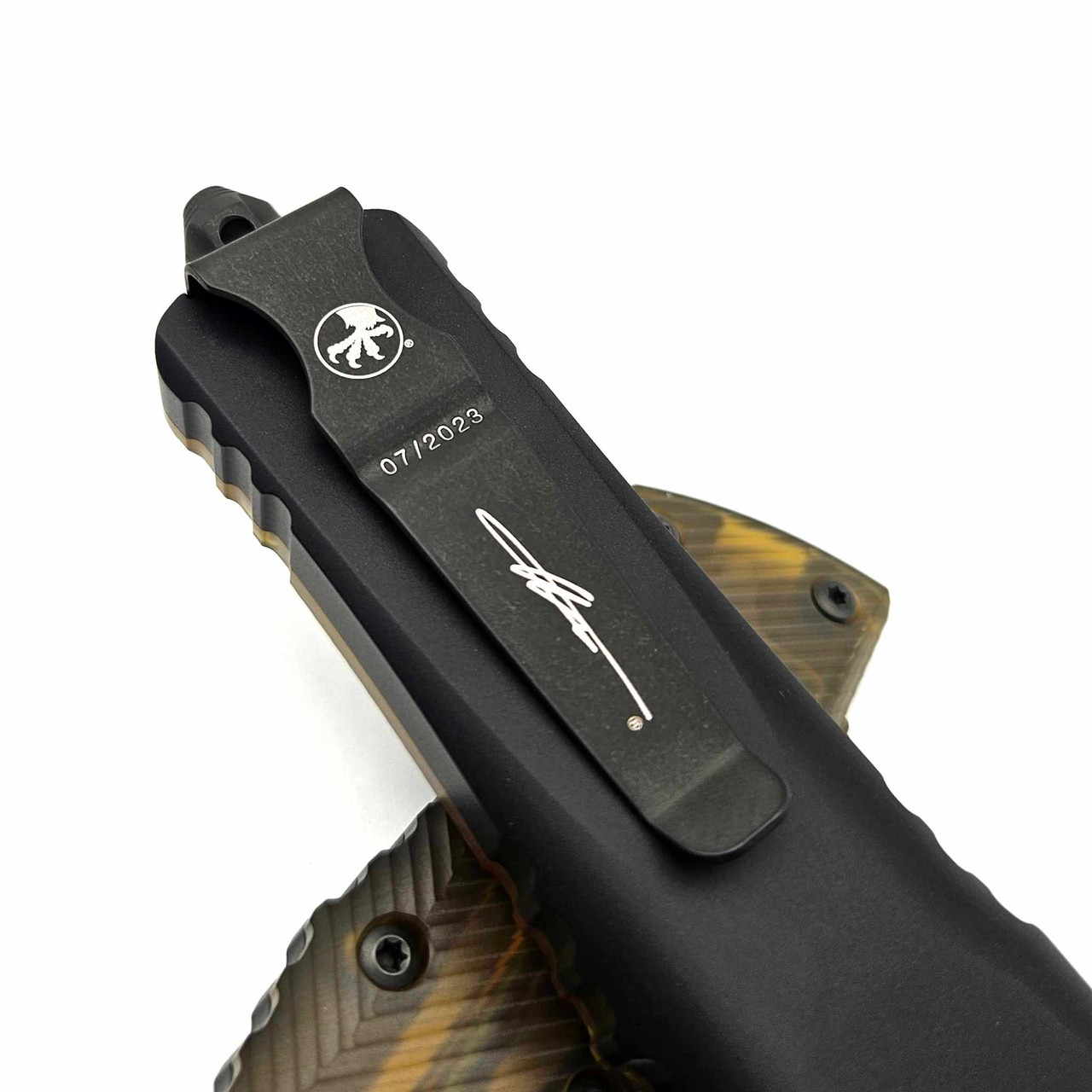Microtech Combat Troodon 143 1dlctuls Ultem Top Single Edge Dlc