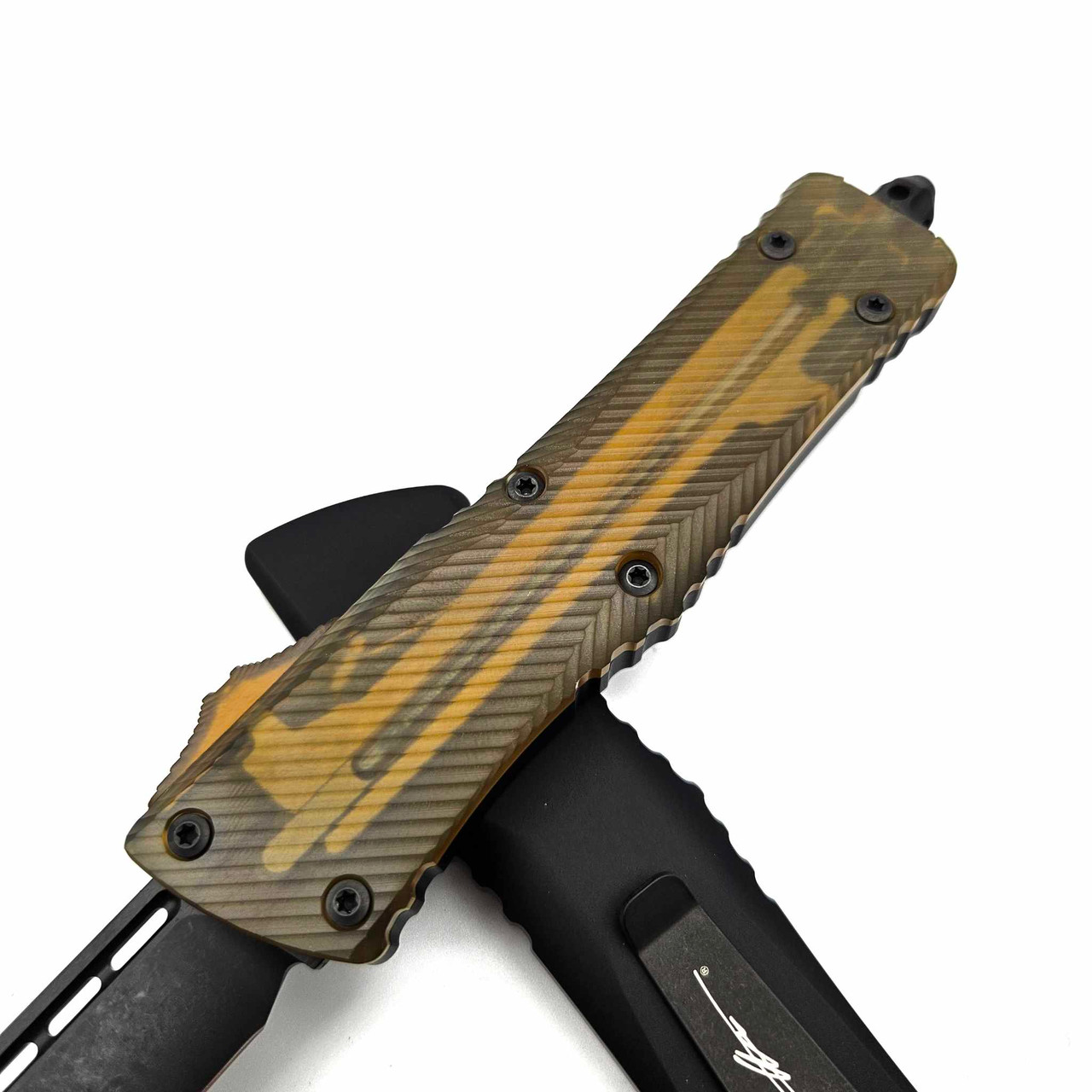 Microtech Combat Troodon 143 1dlctuls Ultem Top Single Edge Dlc