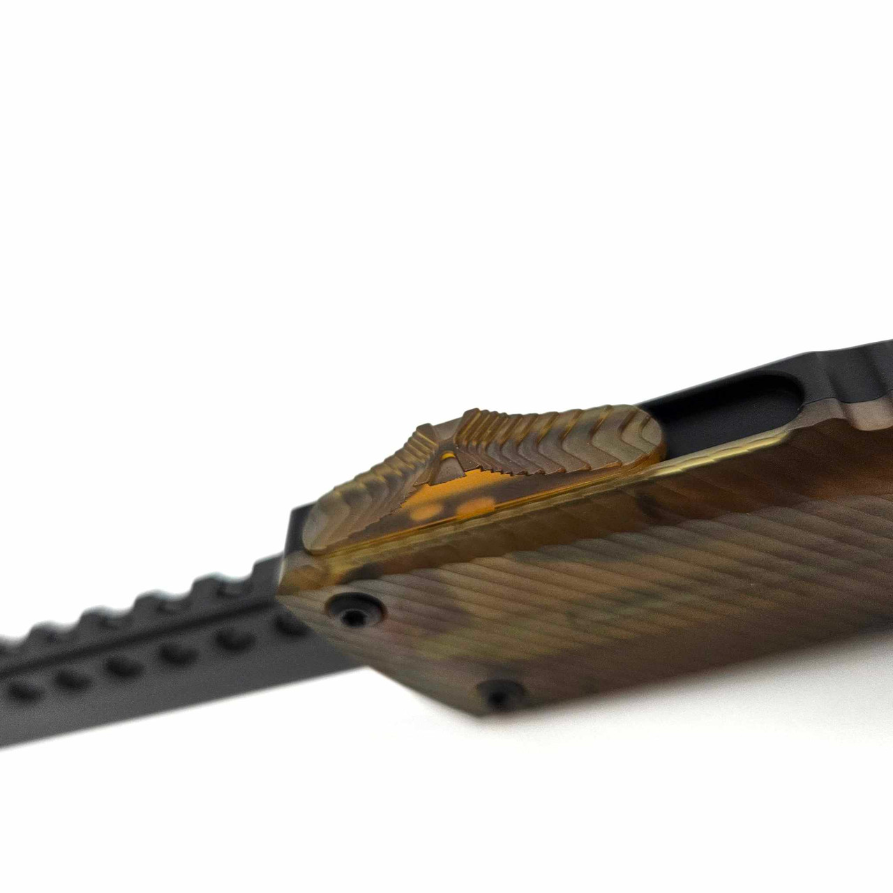 Microtech Combat Troodon 219 1dlctuls Ultem Top Hellhound Tanto Edge Dlc