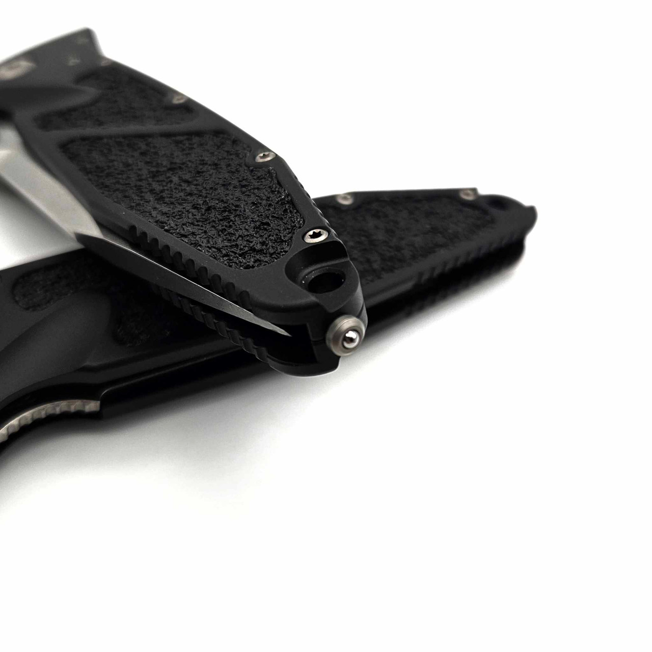 Microtech Socom Elite Manual 160 11 Black Single Edge Stonewash Partial