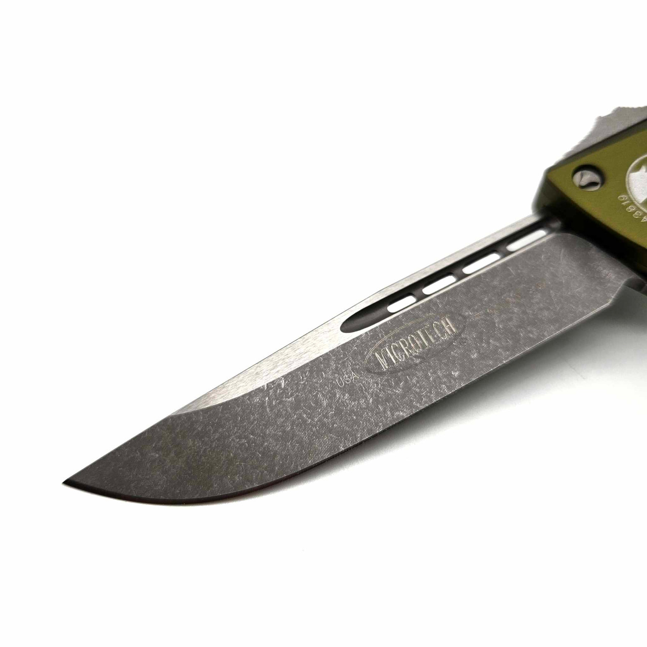 Microtech Combat Troodon 143 10apod Od Green Apocalyptic Single Edge