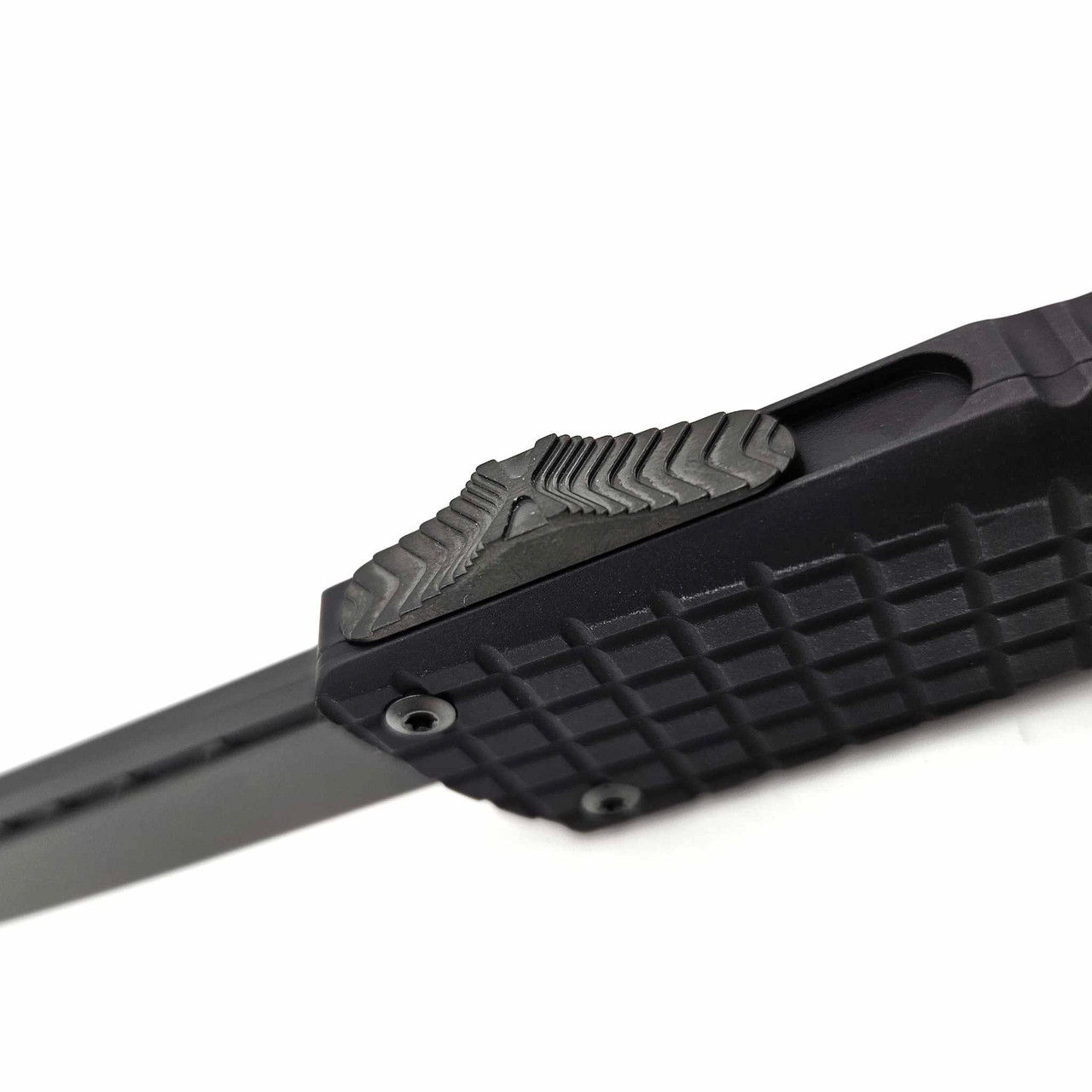 Microtech Combat Troodon 144-1CT-DSH Frag Delta Shadow DLC Tanto Edge ...