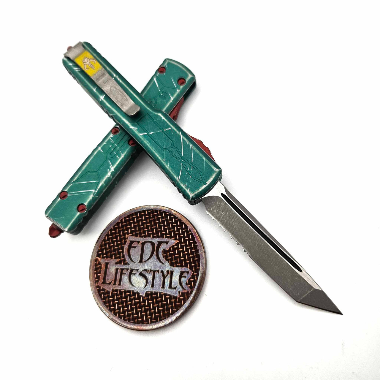 Microtech UTX-70 149-11BH Star Wars Bounty Hunter Tanto Partial Serrated