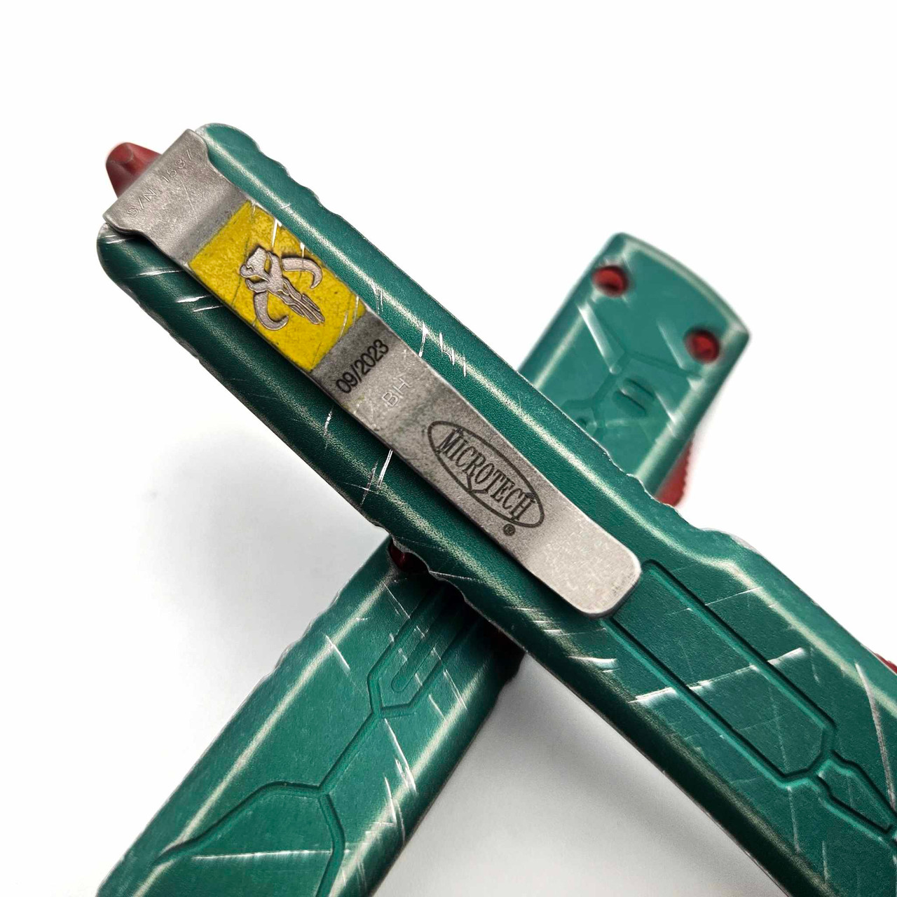 Microtech UTX-70 149-11BH Star Wars Bounty Hunter Tanto Partial Serrated