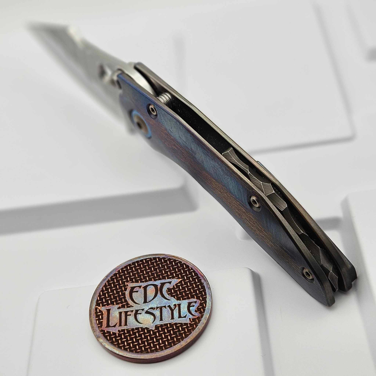 Borka Blades Stitch Cosmic Handle Full Rock Grind Blade & Backspacer ...