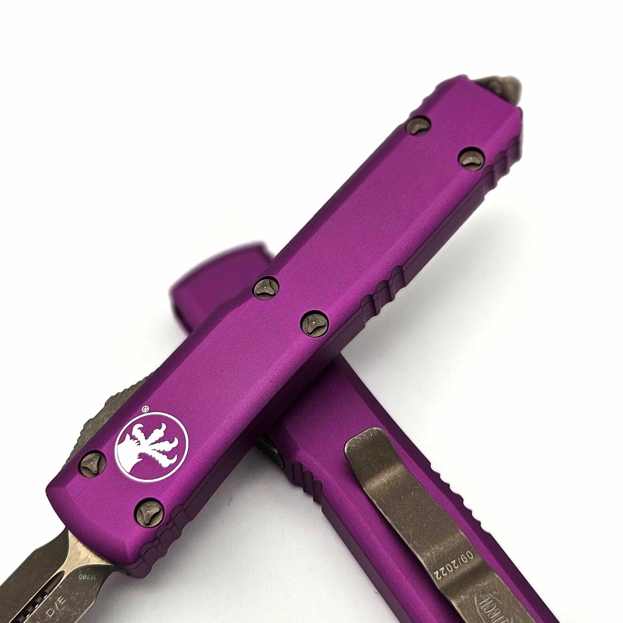 Microtech Ultratech 122 13apvi Violet Bronzed Apocalyptic De