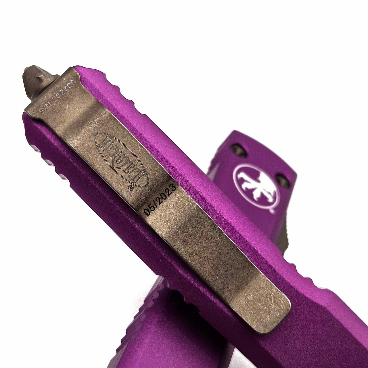 Microtech Ultratech 122 13apvi Violet Bronzed Apocalyptic De