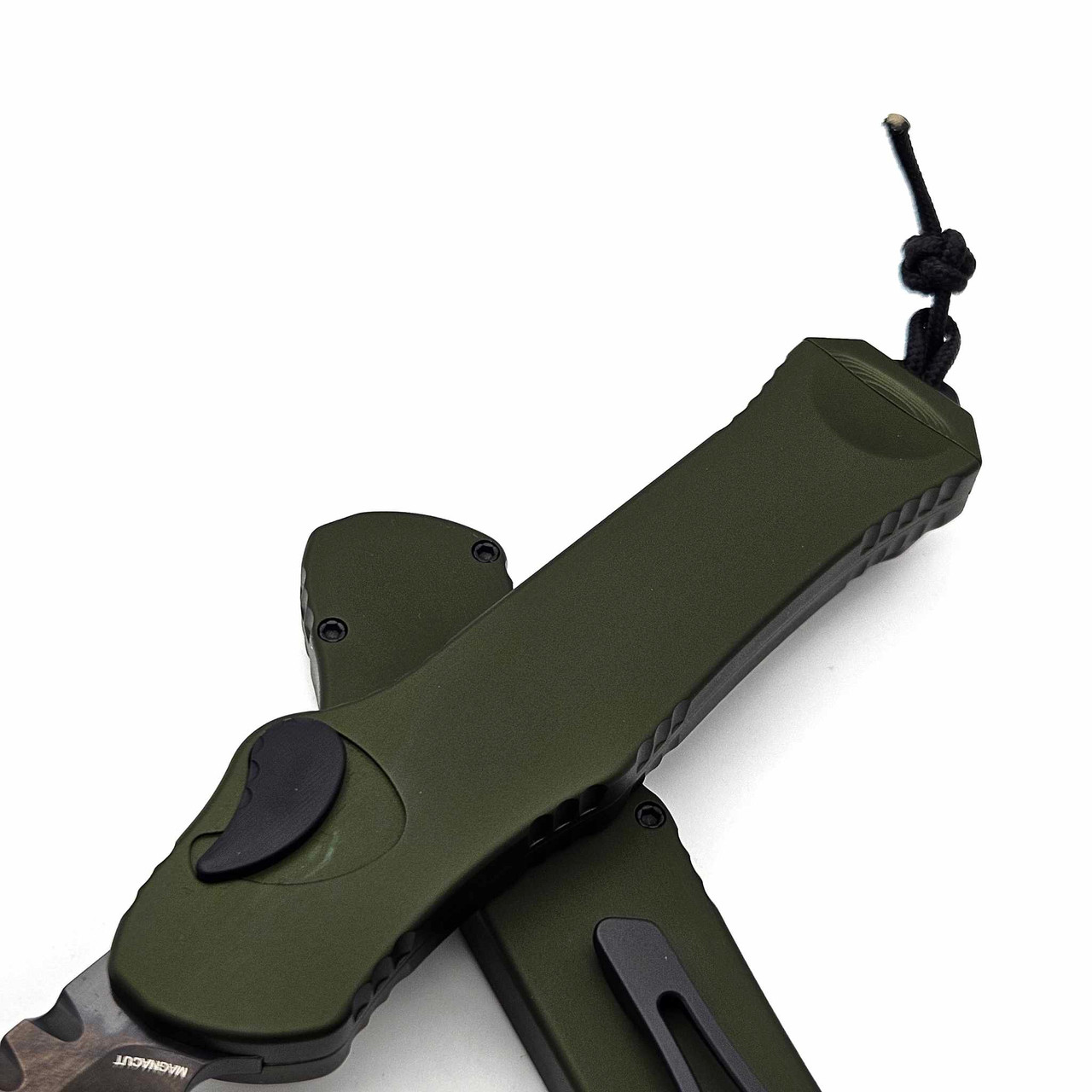 Heretic Knives Hydra Od Green Tactical Single Action Auto Dlc Tanto