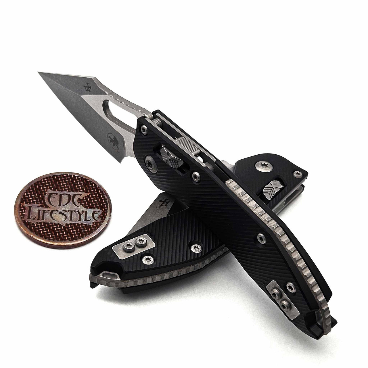 Microtech Stitch Ram Lok 169rl 10apfl Fluted Apocalyptic Standard