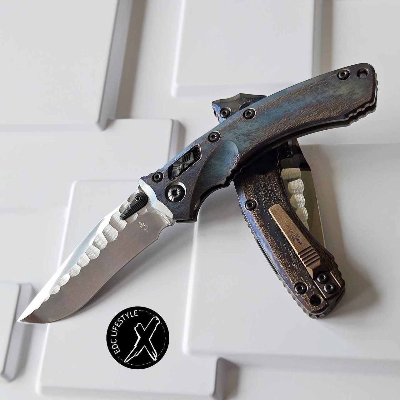 Borka Blades/Marfione Cosmic Rock Grind Diamondwash Amphibian w/DLC Two ...