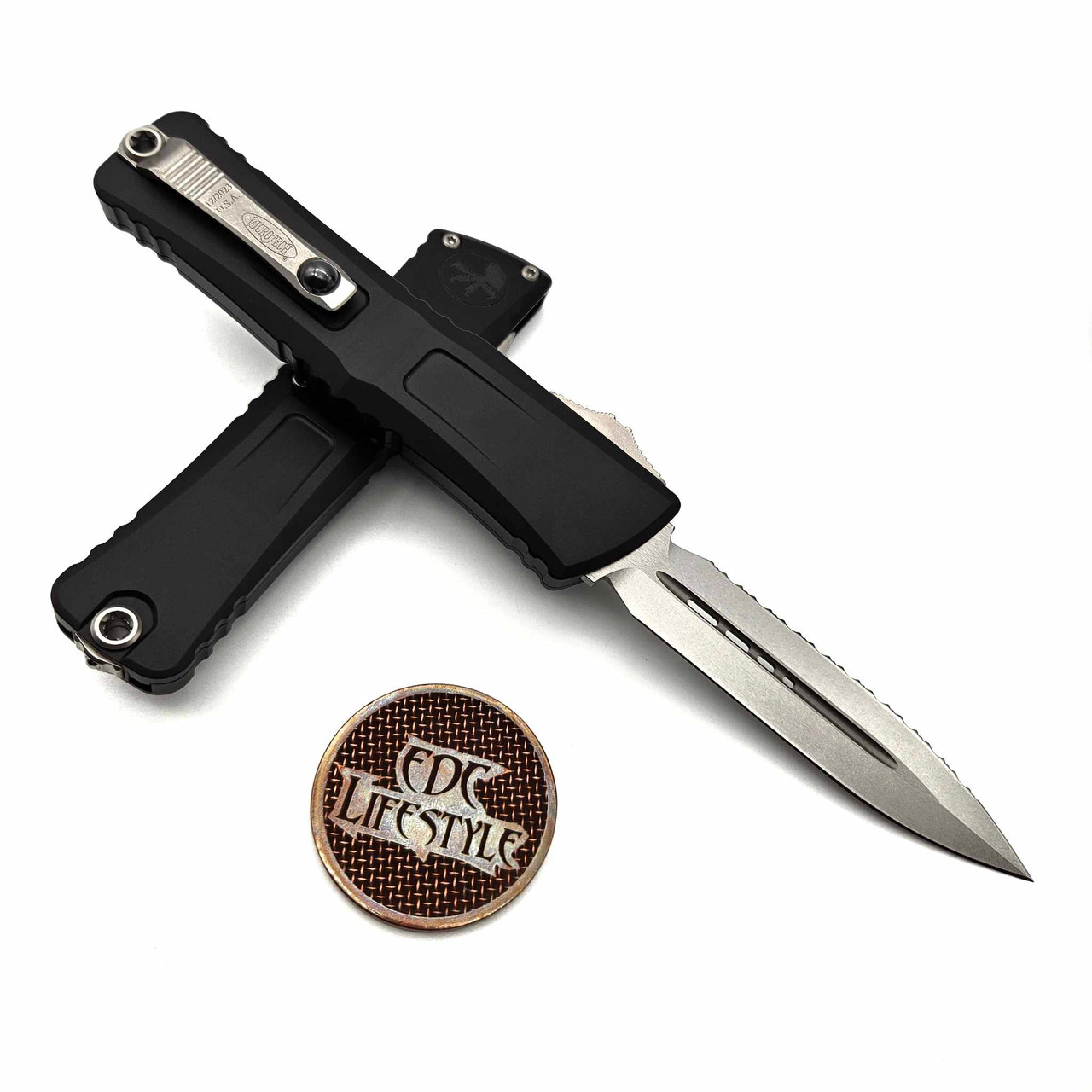 Microtech Combat Troodon Generation III 1142-12 Double Edge Full ...