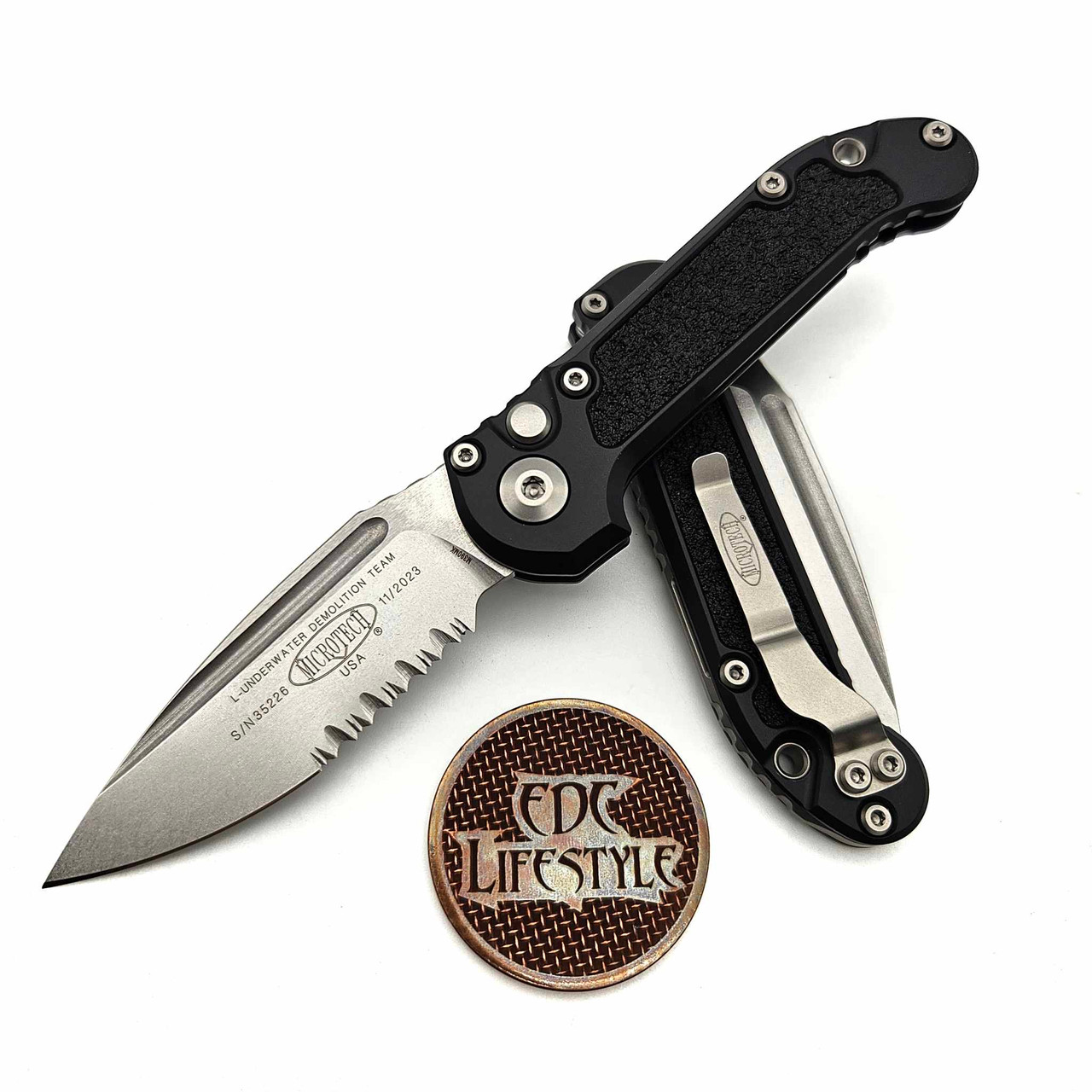 Microtech Ludt Se Generation Iii 1135 11 Black Stonewash Standard