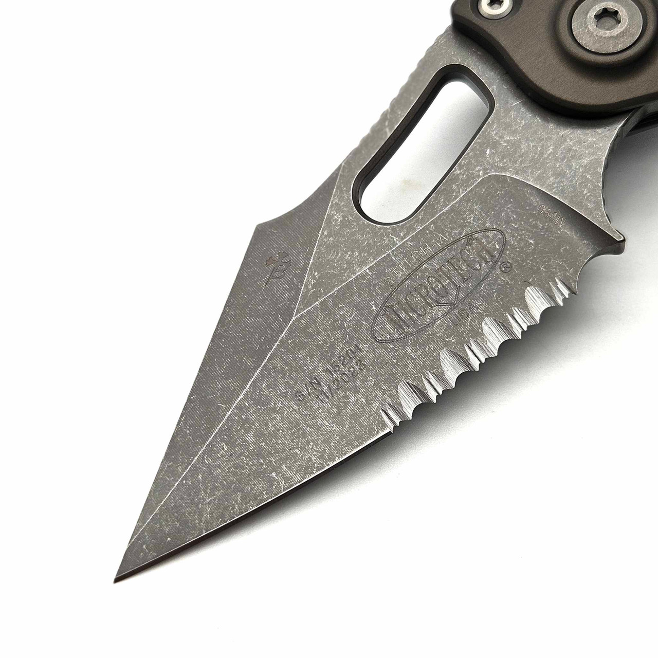 Microtech Borka Auto Stitch 169 11apnc Single Edge Natural Clear