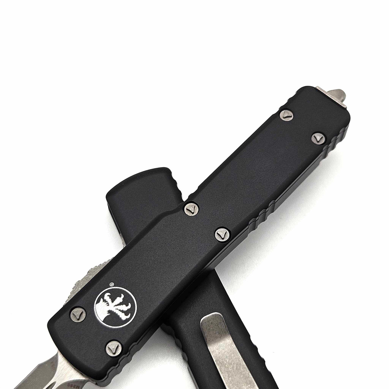 Microtech UTX-70 147-10AP Black Double Edge Apocalyptic