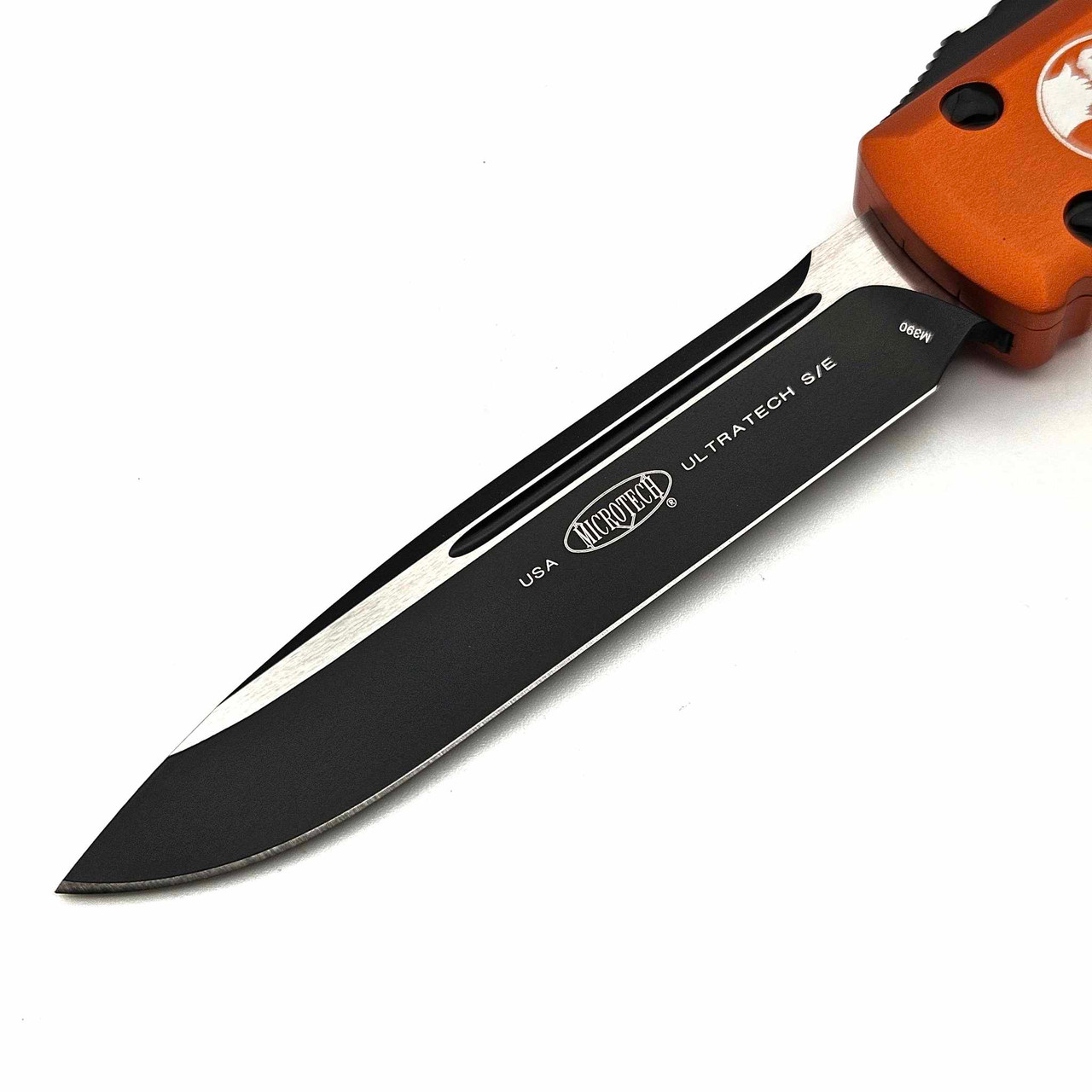 Microtech Ultratech 121-1OR Orange Single Edge Standard
