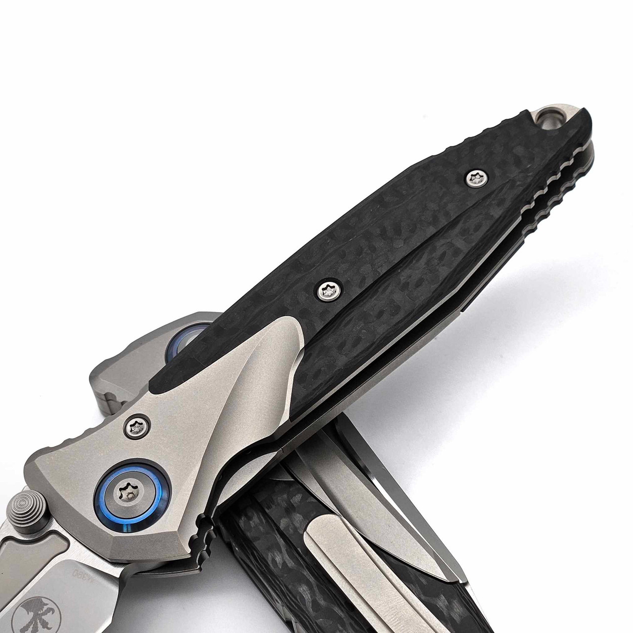 Microtech Socom Bravo Mini Single Edge Titanium Handle Bead Blast