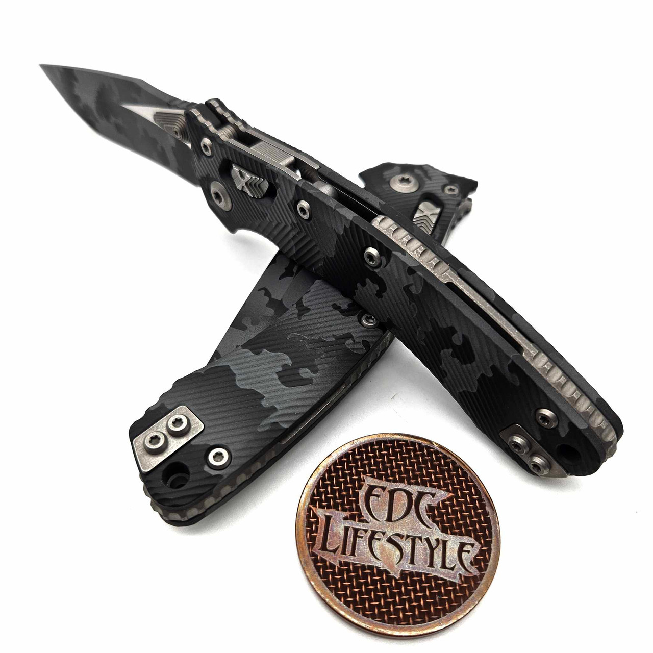 Microtech Amphibian Ram Lok 137rl 1flucs Fluted Aluminum Urban Camo