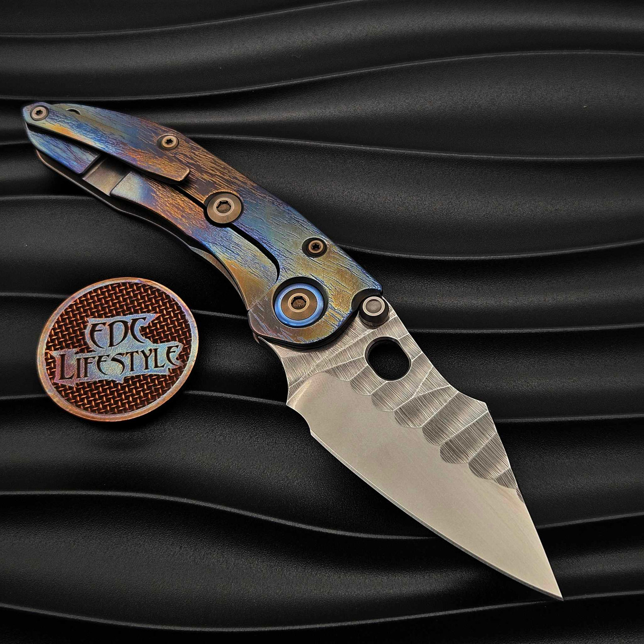 Borka Blades Stitch Cosmic Handle Full Rock Grind Blade and Backspacer ...
