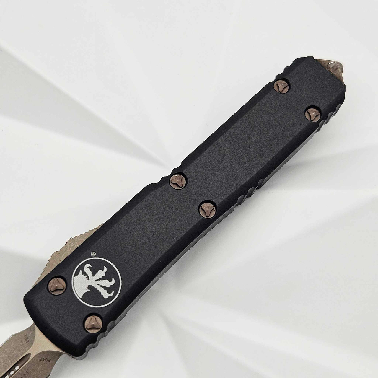 Microtech Ultratech 223-13AP Spartan Bronze Apocalyptic - Preowned