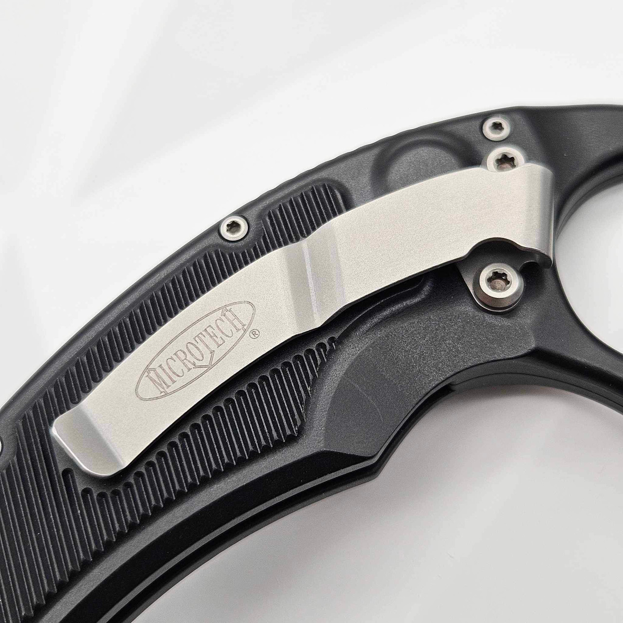Microtech/Bastinelli Iconic Auto Karambit Stonewash w/Safety - Preowned ...
