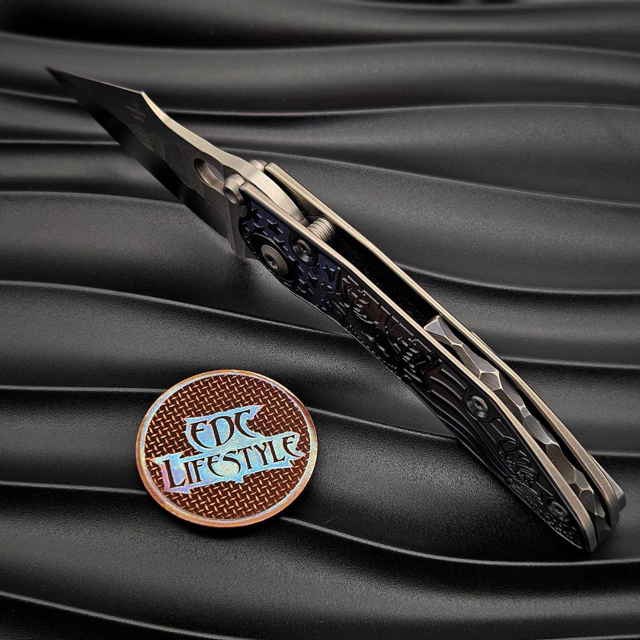 Borka Blades/Ti2 Design Stitch 2024 Patriot Titanium Handle - Rock ...