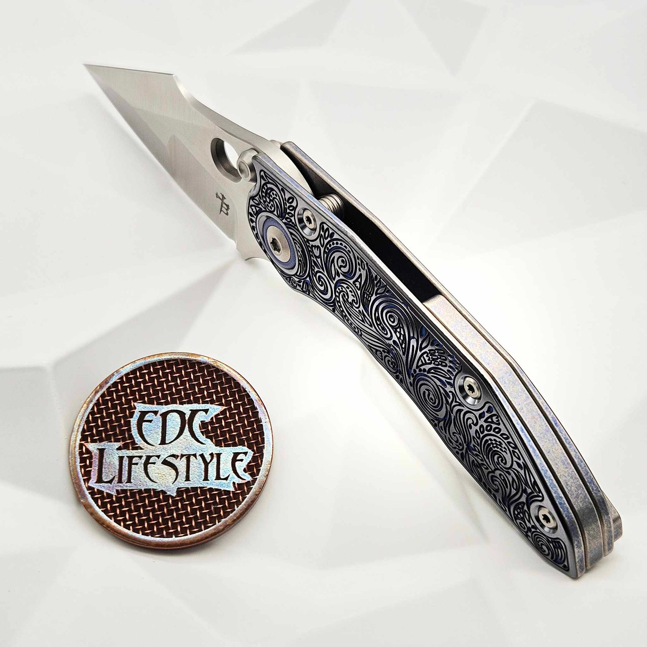 Borka Blades/Ti2 Design Stitch 2023 Natas Heritage Titanium Handle ...