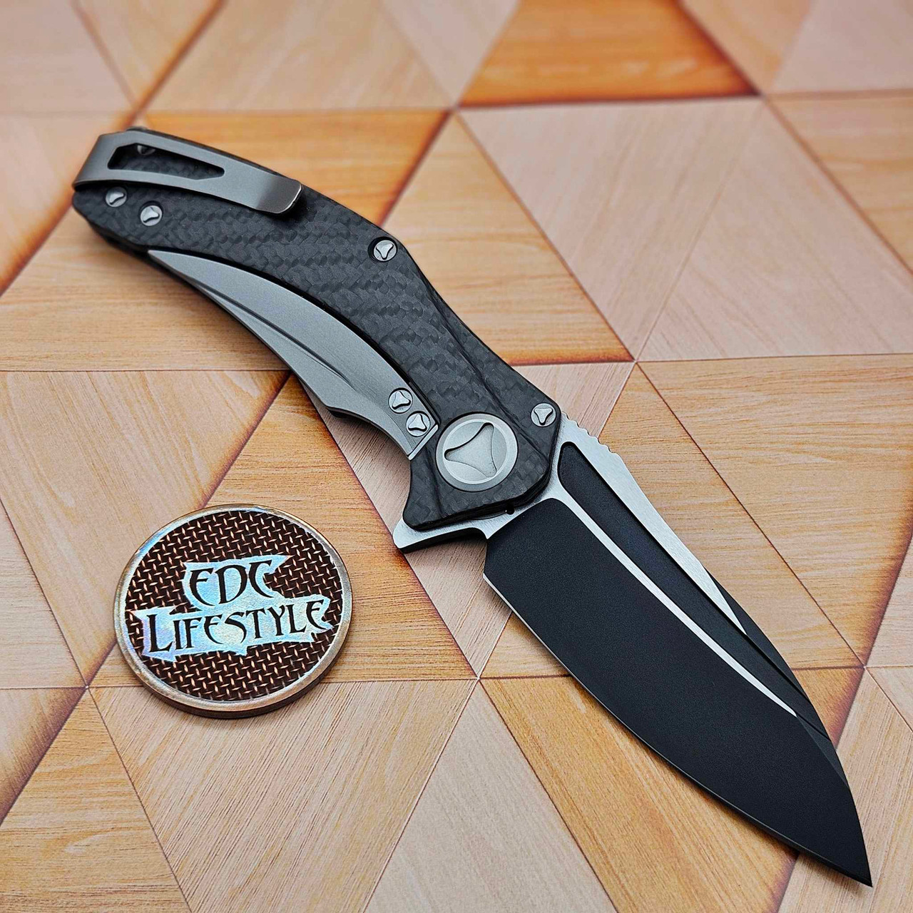 Microtech Knives Matrix Carbon Fiber Scales - Preowned