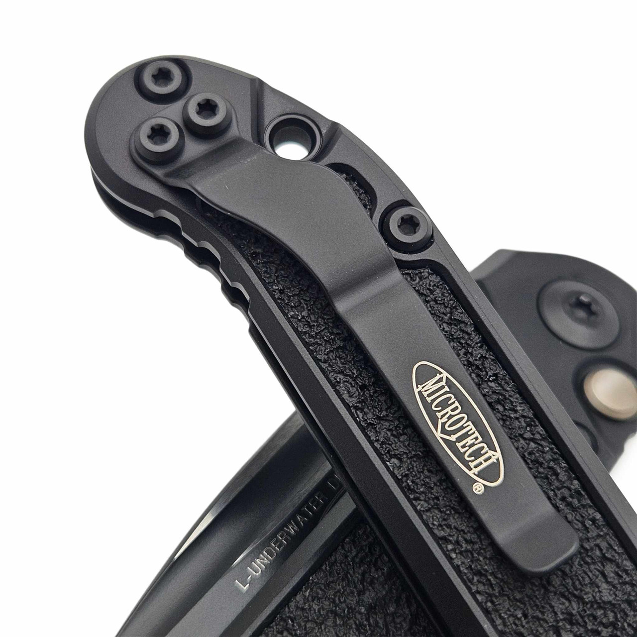 Microtech LUDT S/E Generation III 1135-2T Black Tactical Partial Serrated