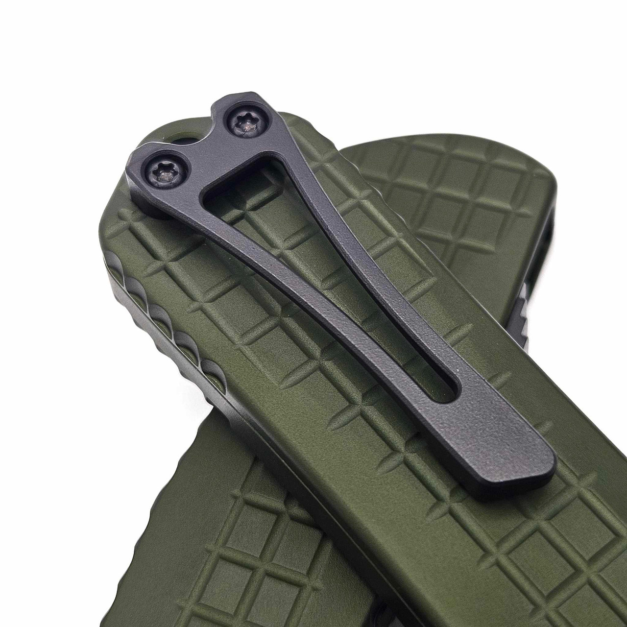 Heretic Manticore X H032F-10C-GRN Double Edge Full Serrated Frag Two ...