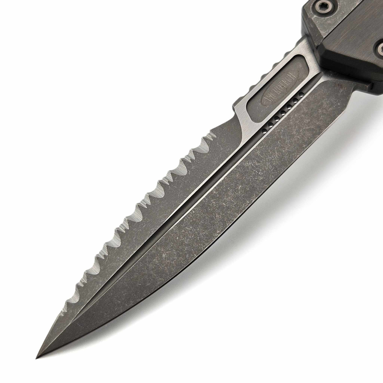 Microtech Knives Glykon 184-11APNC Bayonet Natural Clear Apocalyptic ...