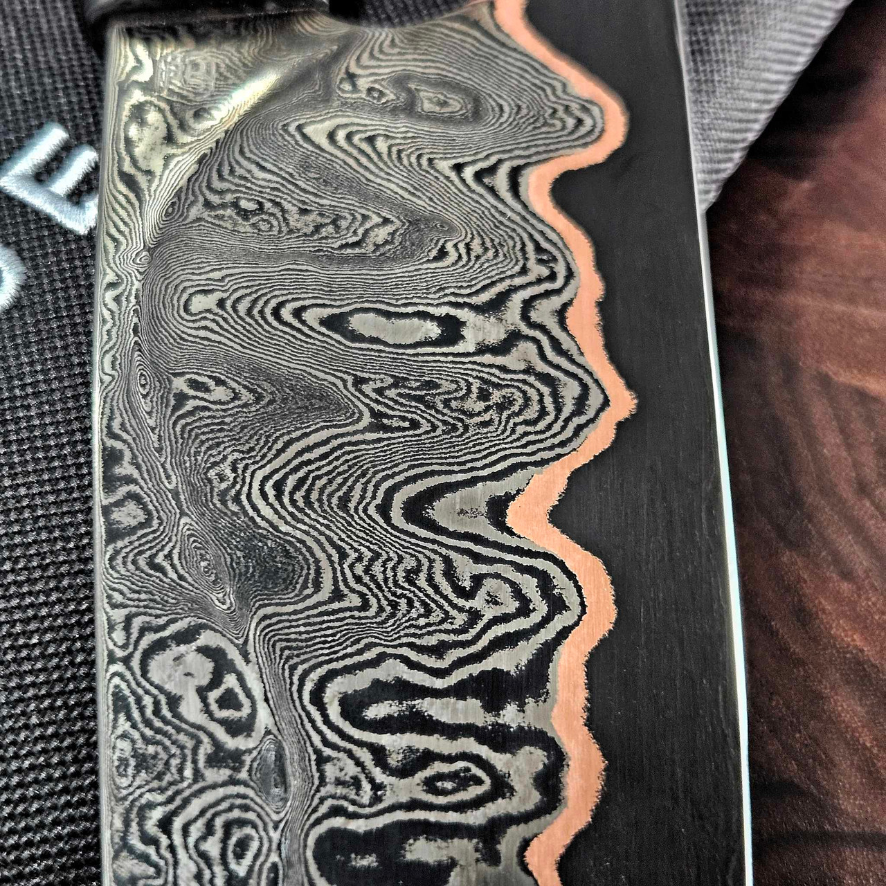 JB Blades Jordan Berthelot Chef Knife Baker Forge Wavy GoMai 8 3/4 ...