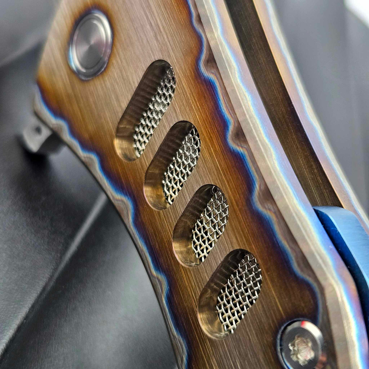 Sergey Rogovets Spectre S45VN Flamed Titanium Handle S/N 2425