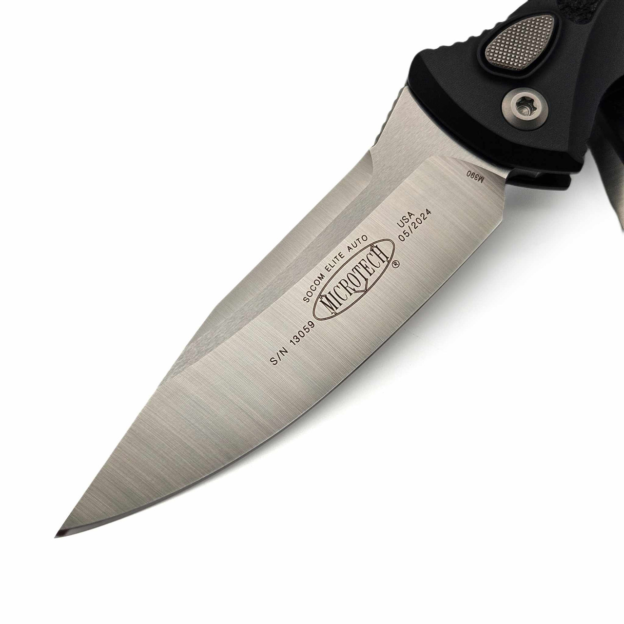 Microtech Socom Elite 160A-4 Single Edge Auto Satin Standard