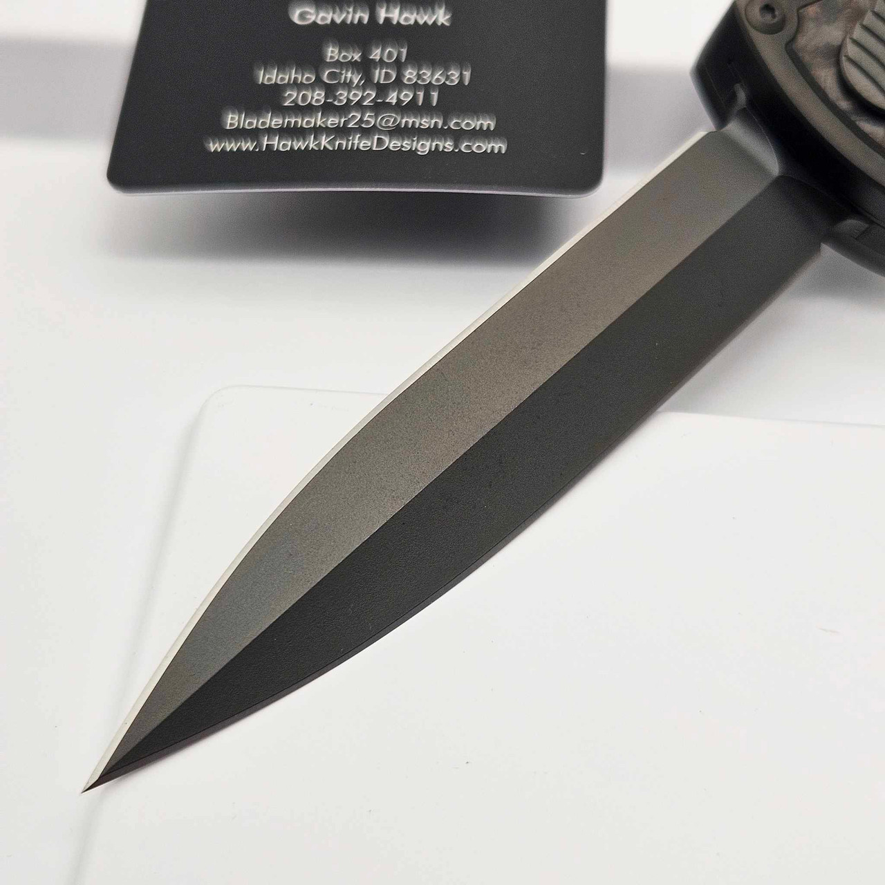 FIXx Hawk Deadlock Model C Titanium Handles Carbon Fiber Inlay w/DLC ...