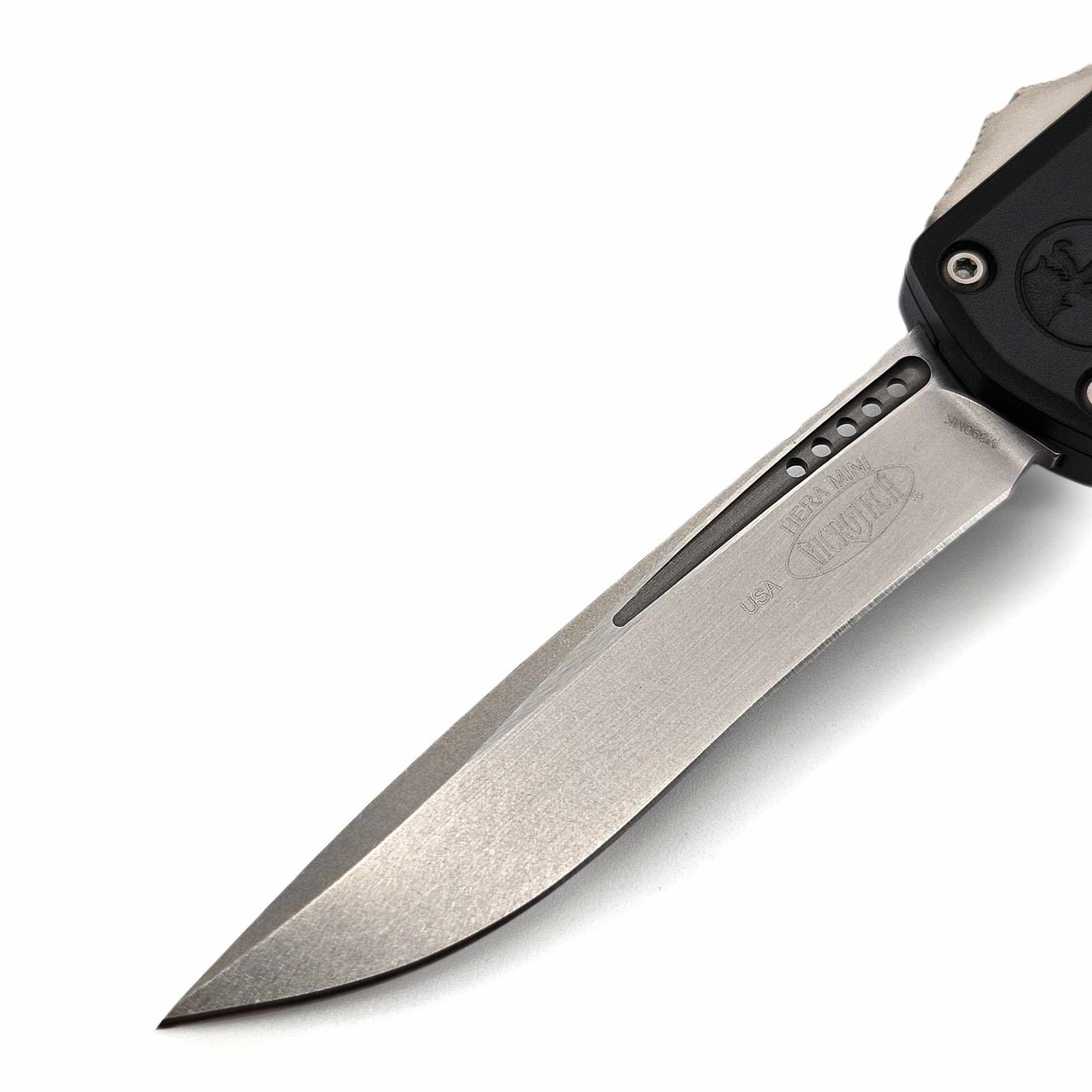 Microtech Hera Ii Mini Recurve Black 295 Stonewash Standard 1705m 10