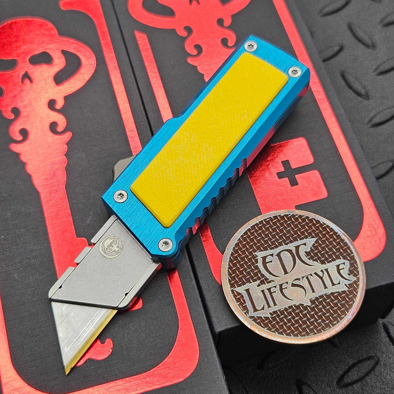 Chaves Handy Utility Blade CHUB Automatic OTF Wolverine 1" Utility Blade