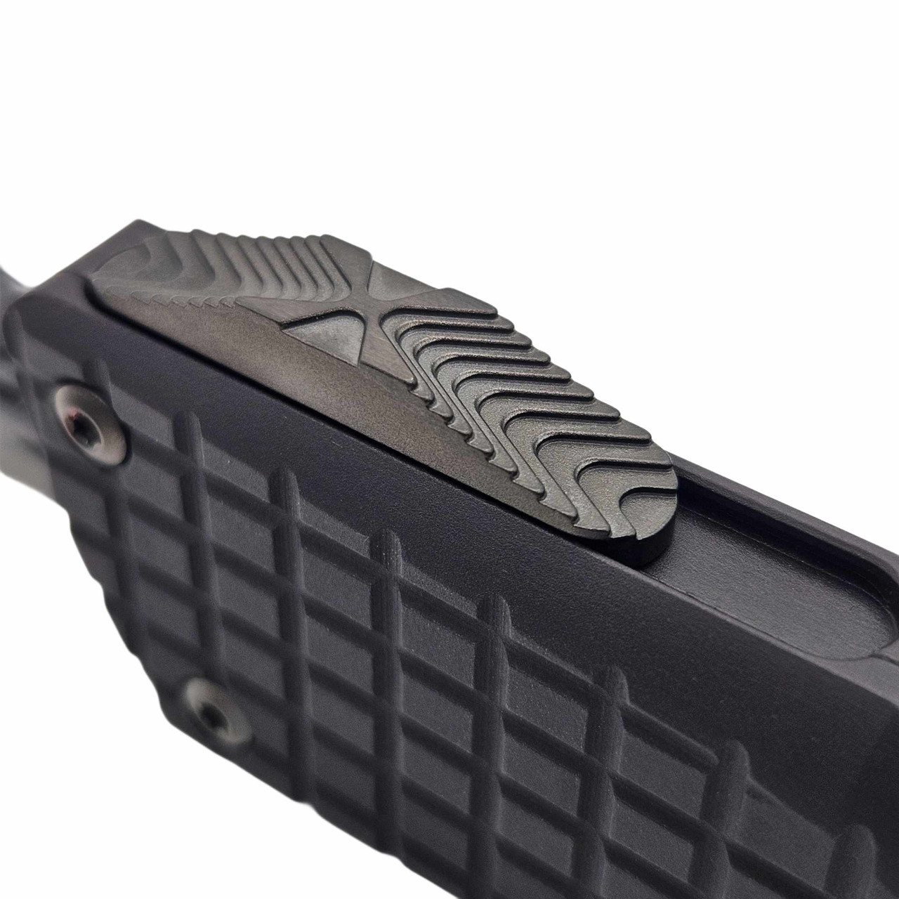 Microtech Combat Troodon 142-3CT-DSH Frag Delta Shadow DLC Double Edge ...