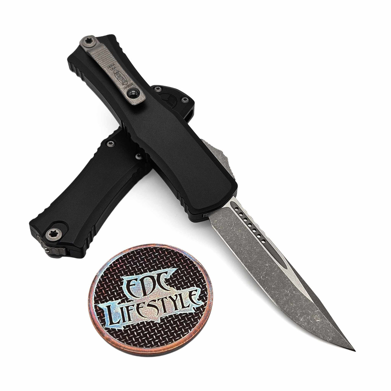 Microtech Hera II Mini Single Edge 2.95" Apocalyptic Standard 1703M-10AP