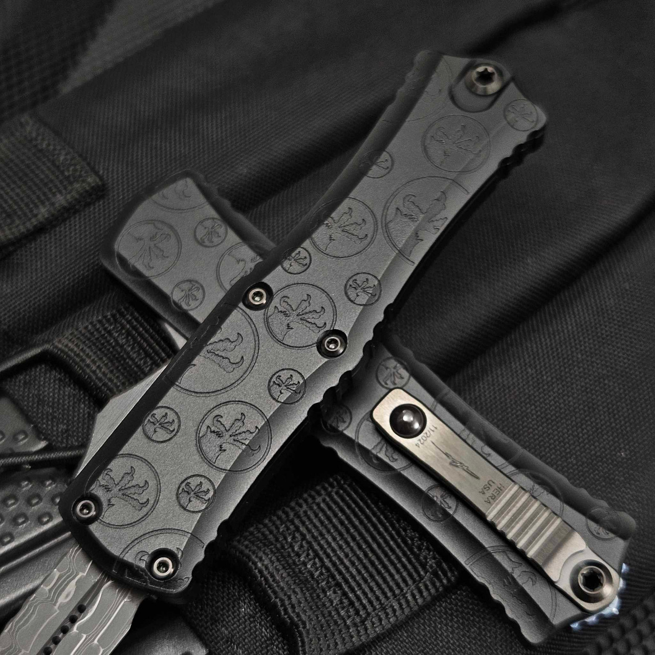 Microtech Mini Hera II 1701M-16MS1 Bayonet Signature Series Claw Burst ...