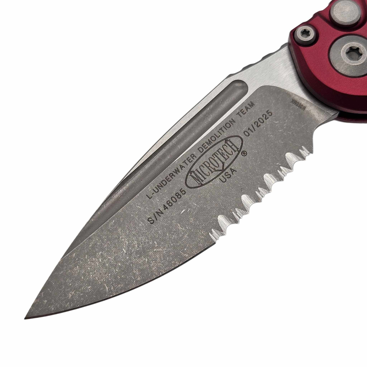 Microtech LUDT S/E Gen III 1135-11APMR Merlot Apocalyptic Standard ...
