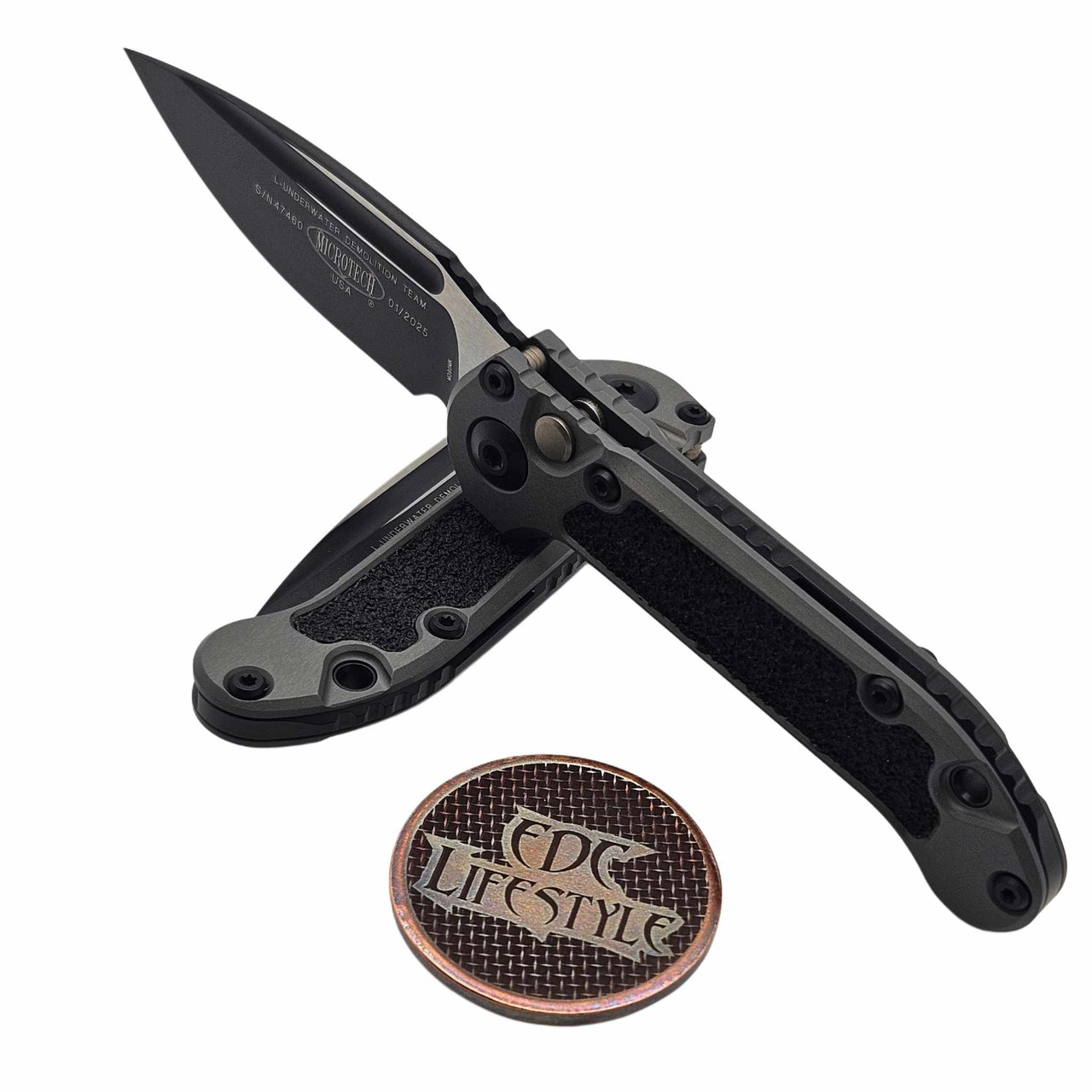 Microtech LUDT S/E Generation III 1135-1NC Natural Clear Black Standard