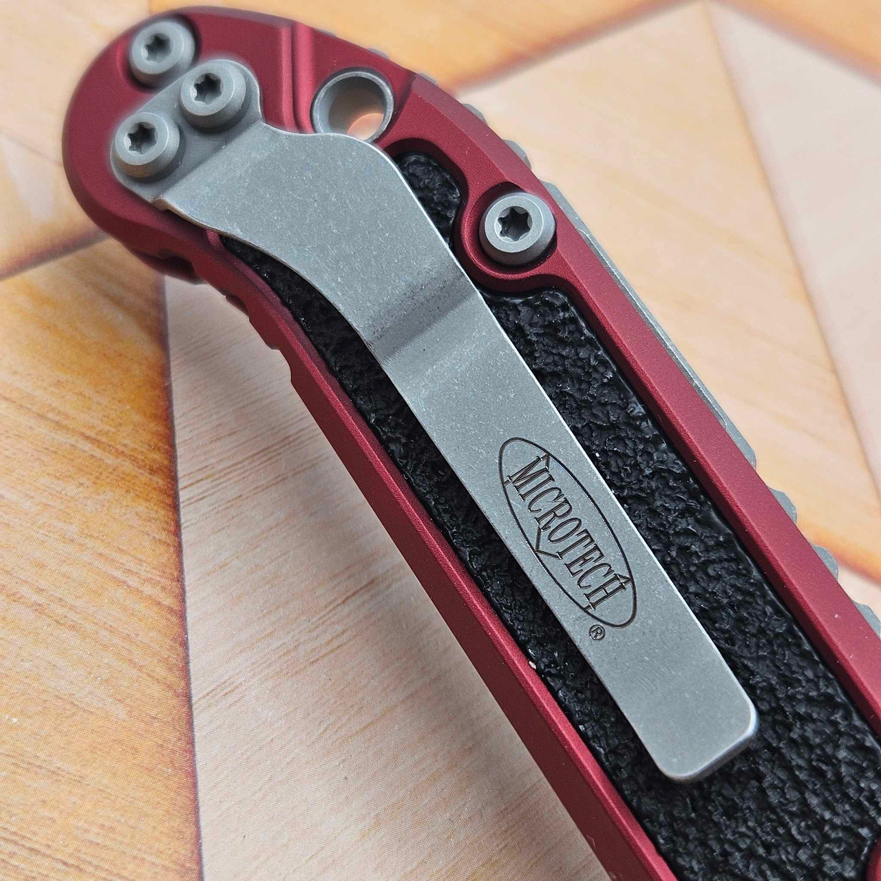 Microtech LUDT 3.5" S/E Generation III 1135-10APMR Merlot Apocalyptic ...