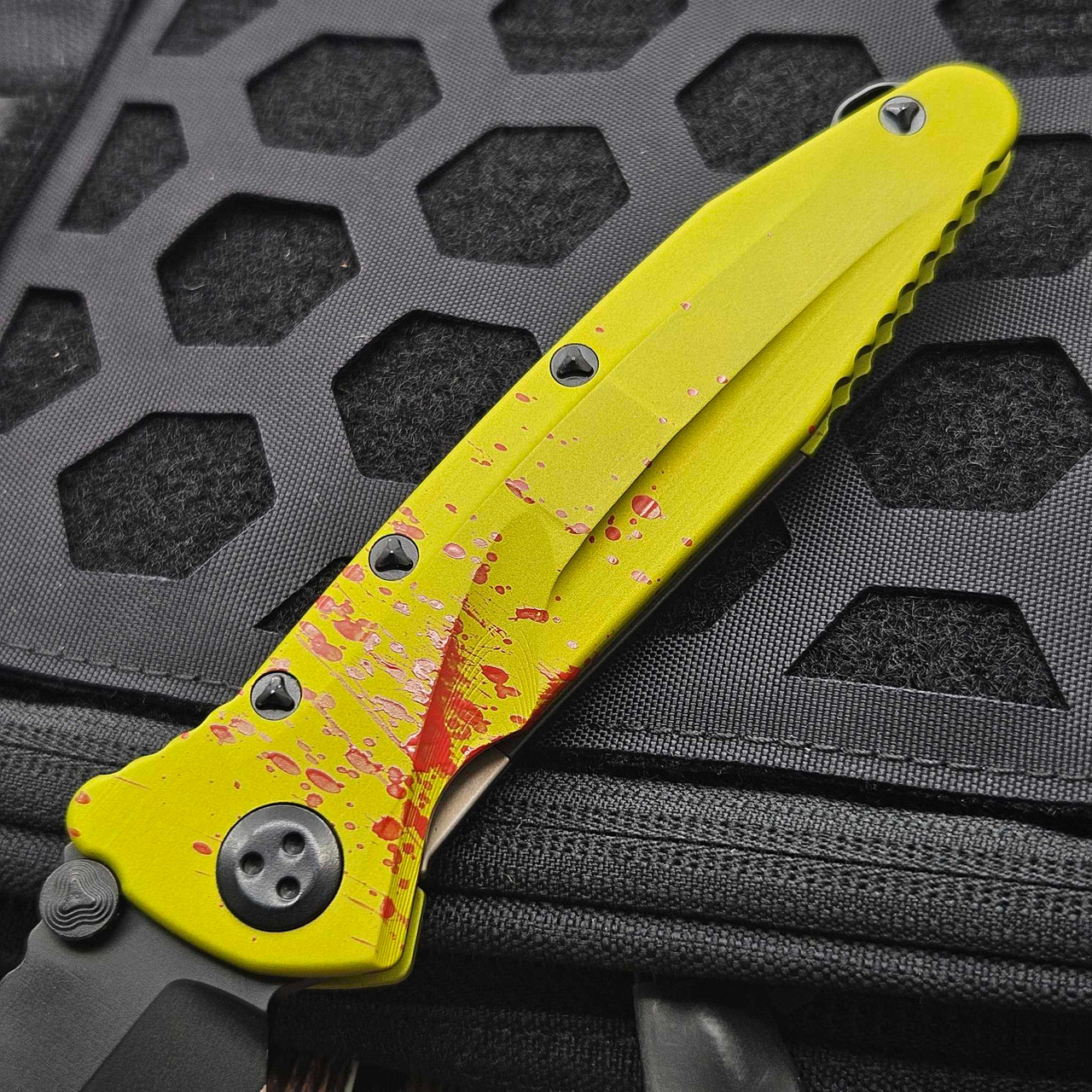 Microtech Knives Socom Delta T/E Zombie Standard A163-1Z - Preowned