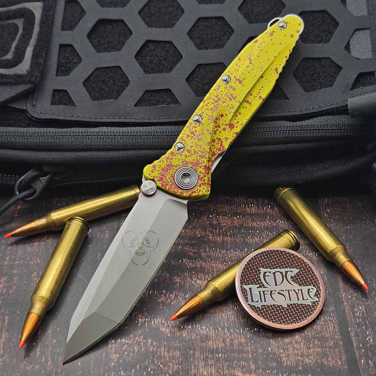 Microtech Knives Socom Delta T/E Zombie Standard A163-1Z - Preowned