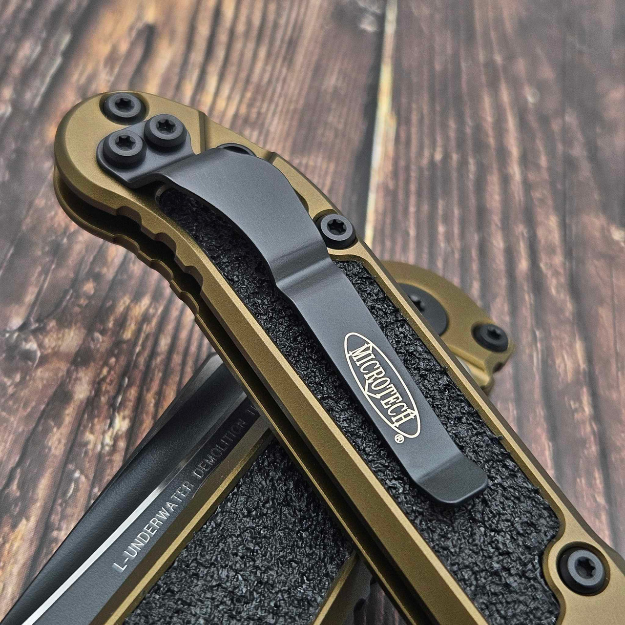 Microtech LUDT T/E Gen III 1136-1OD OD Green Black Standard