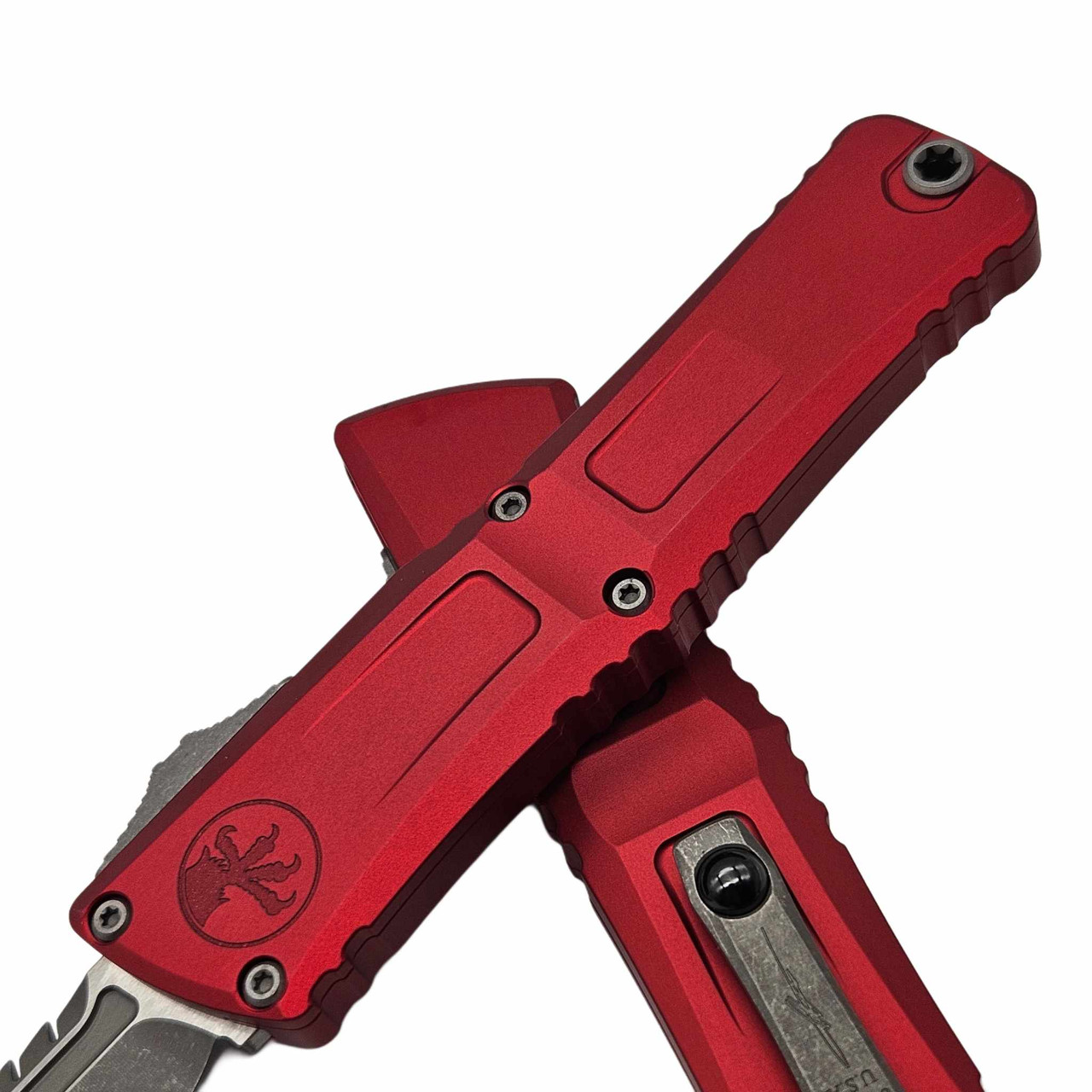 Microtech Combat Troodon Interceptor Gen 3 Red Apocalyptic Standard ...
